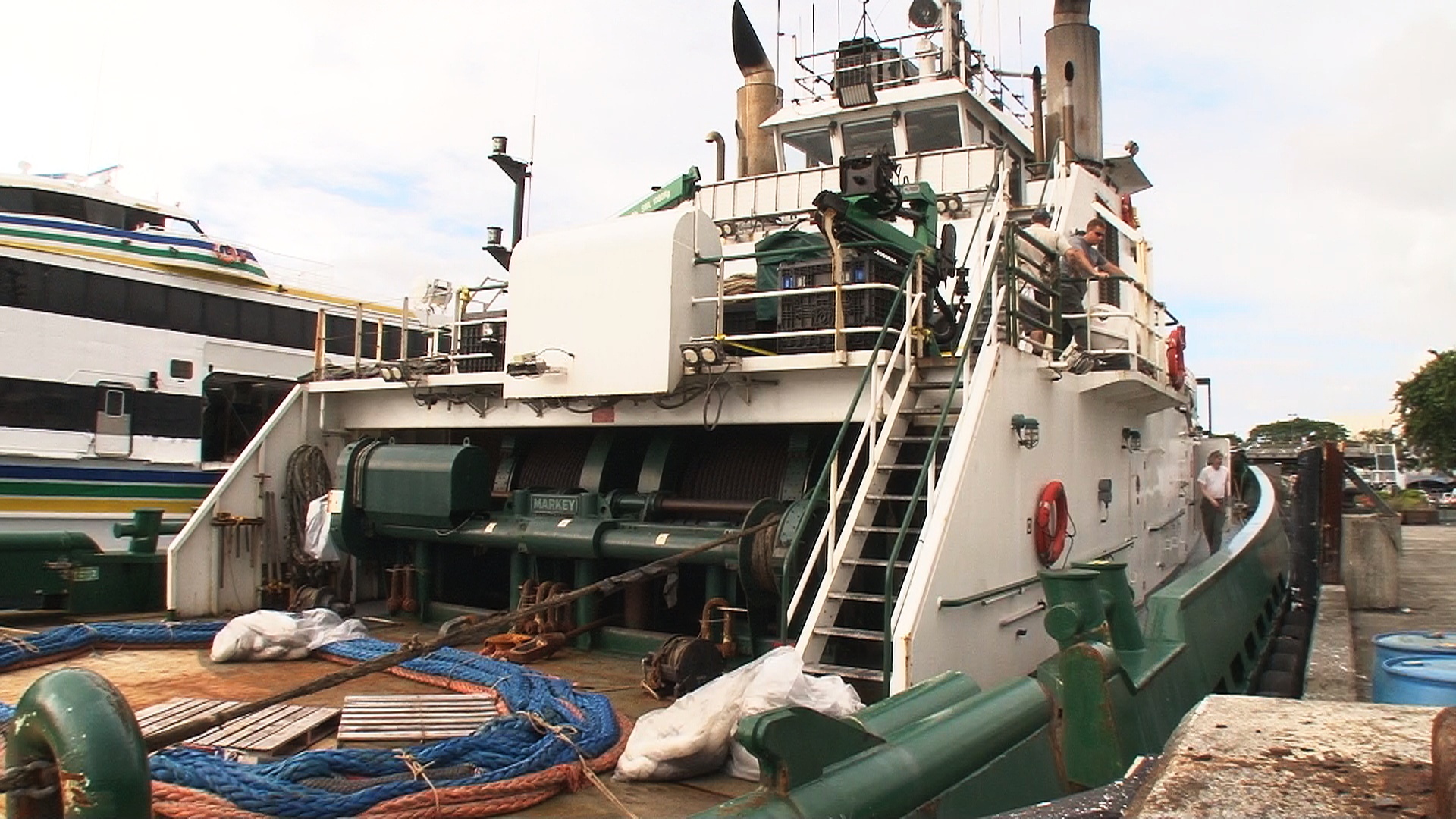 Le Michele Foss, qui remorquera le Thorco Lineage, est au fenua | Port ...